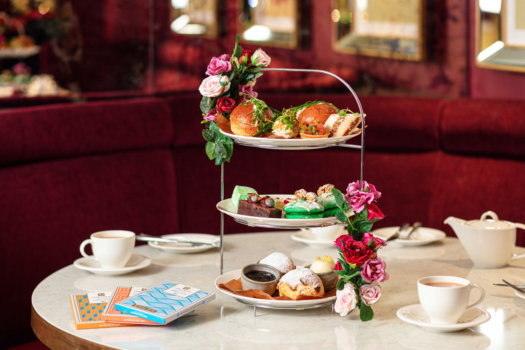 Strand Palace Afternoon Tea with Love Cocoa