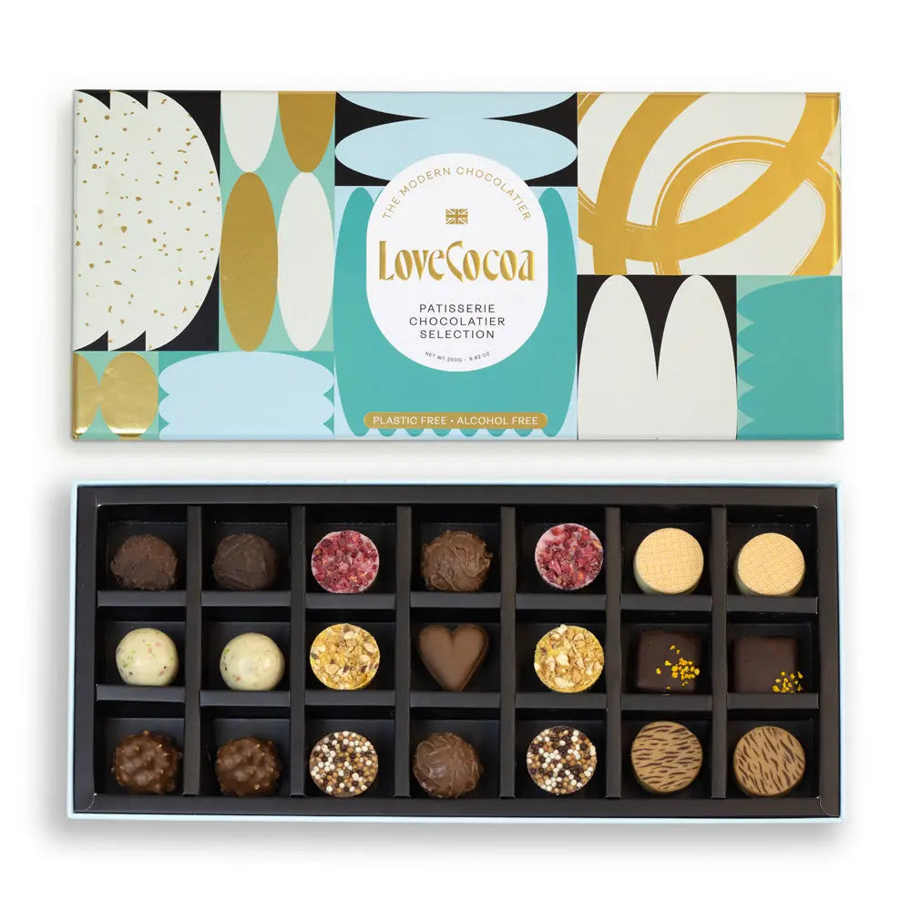 The Patisserie Chocolate Truffle Selection Box | Love Cocoa